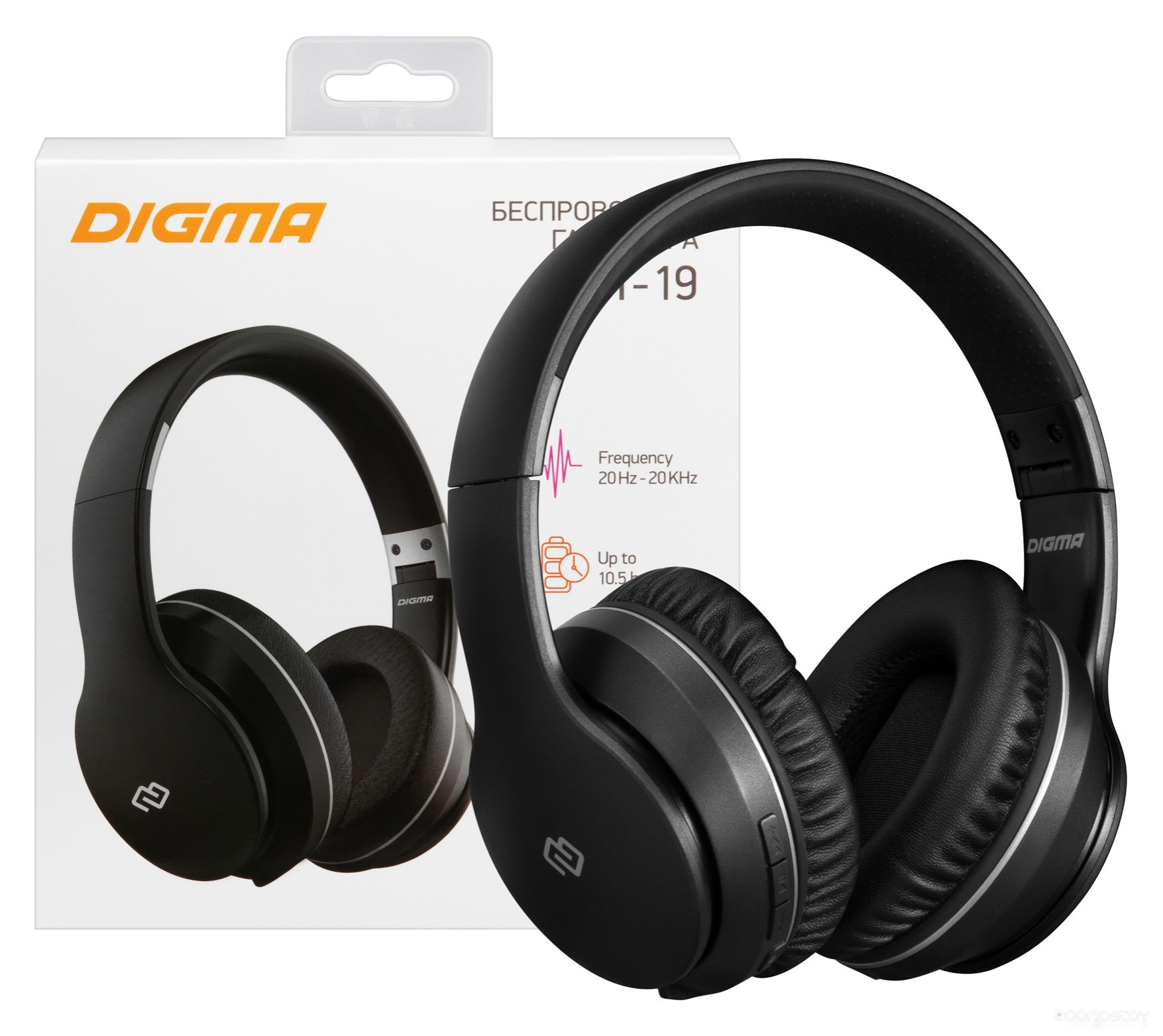 Наушники DIGMA BT19 в Бресте, цена, интернет-магазин b-on.by